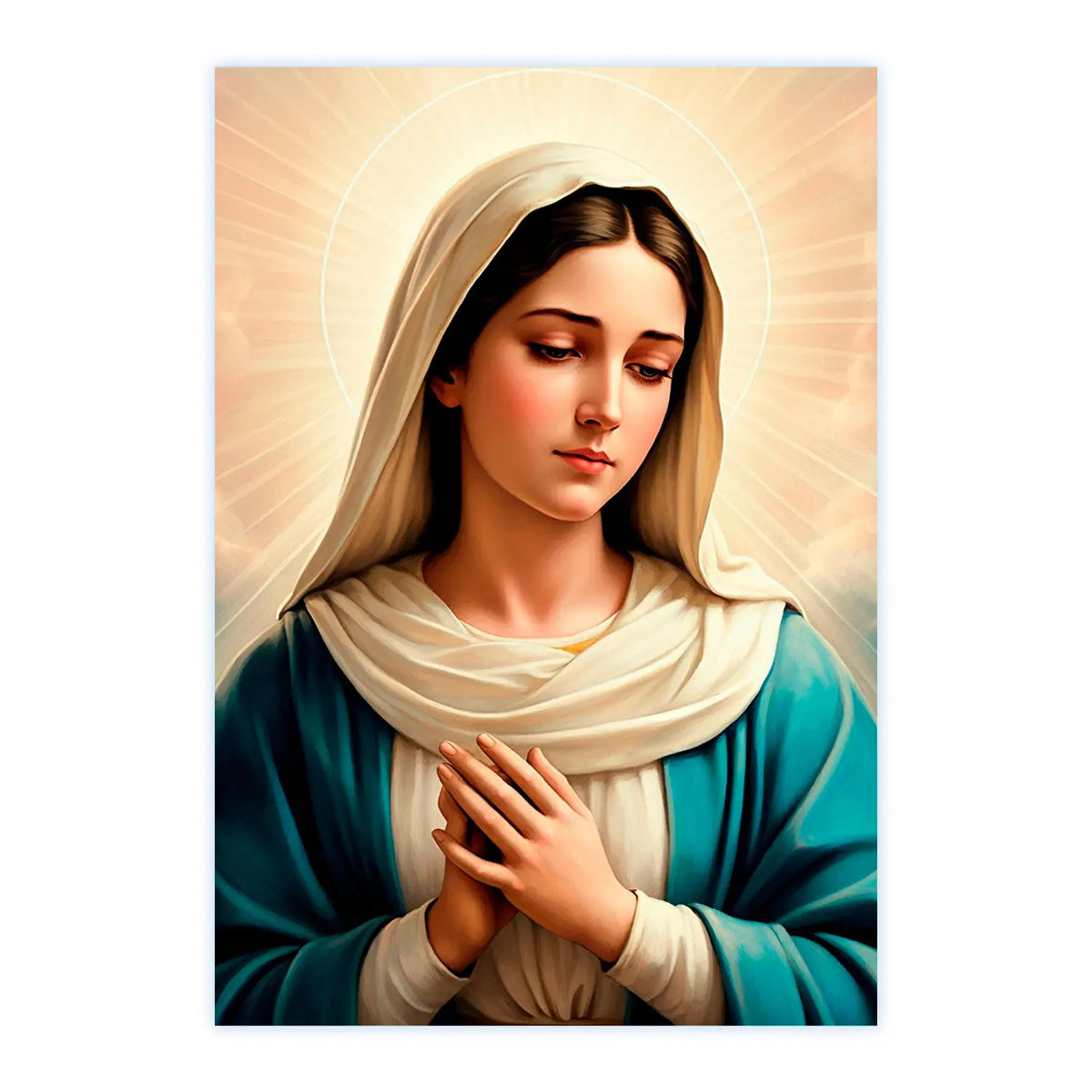 Póster Virgen María 35 x 50 – San Pablo Chile